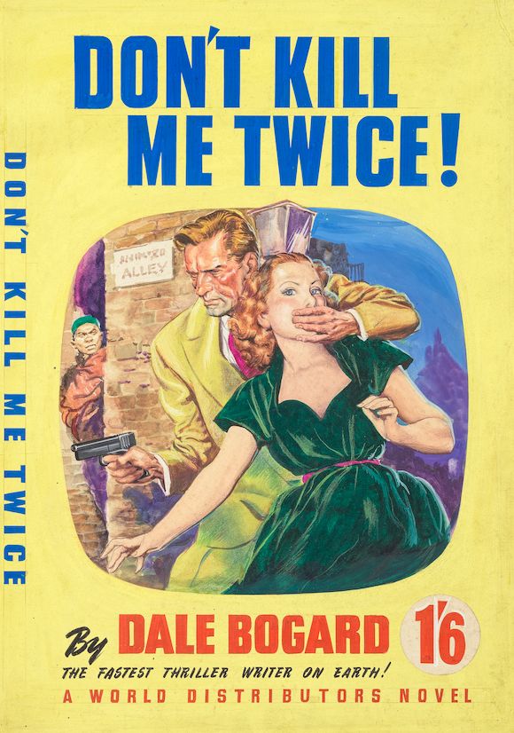 Bonhams : PULP FICTION - ORIGINAL COVER ARTWORK A group of 1950s/60s ...