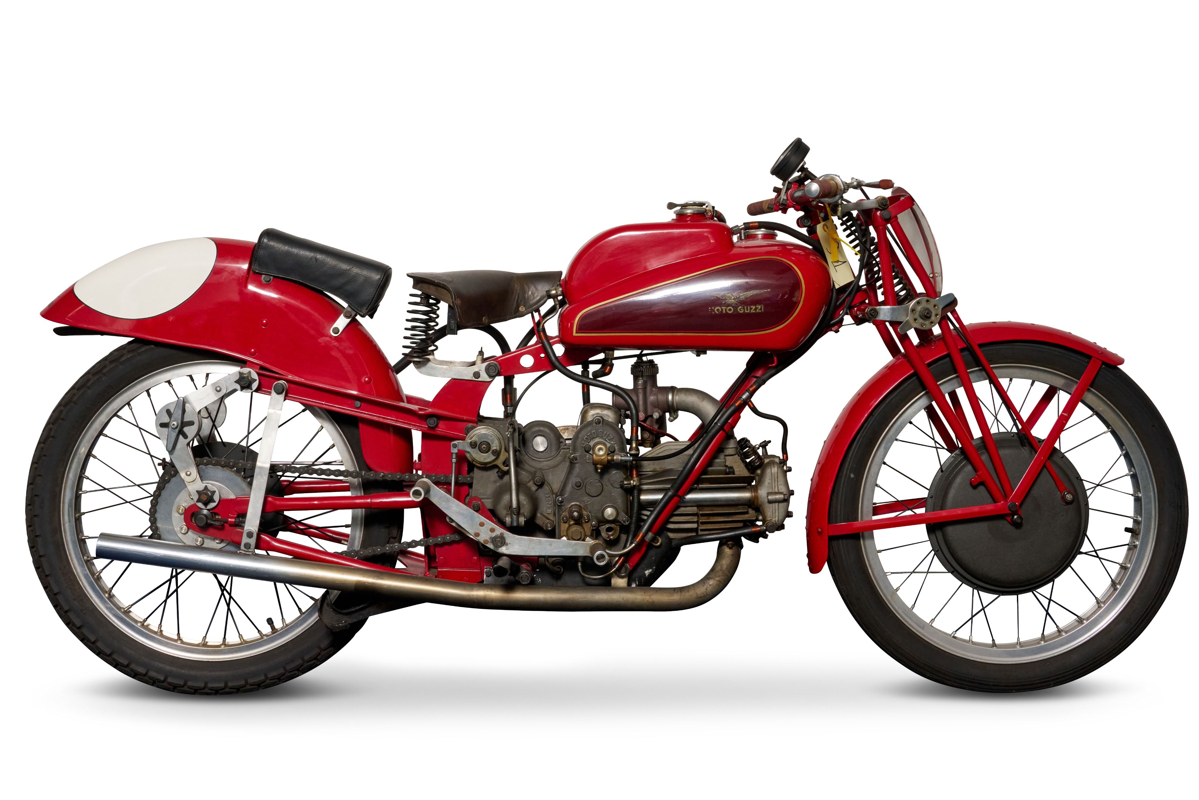 Bonhams Cars : c.1950 Moto Guzzi 500cc Dondolino Racing Motorcycle Frame no. unnumbered Engine ...