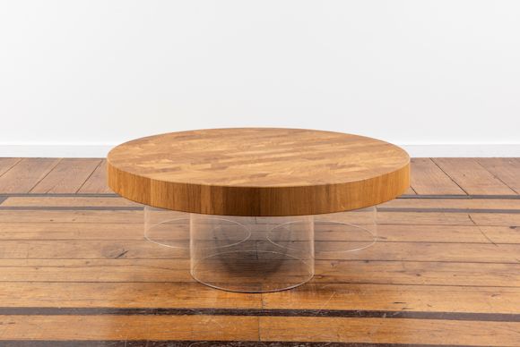 Bonhams Cornette de Saint Cyr : FREDERIK DELBART (XX) Table basse de la série The Edges of the Tree