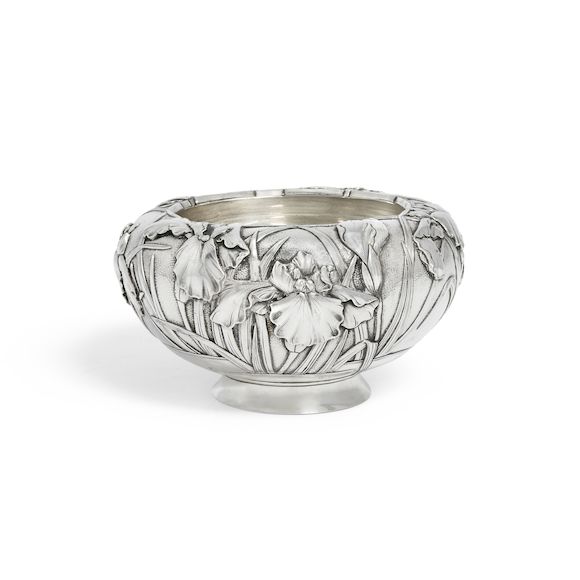 Bonhams : An early 20th century Japanese silver bowl Yokohama, jungin ...
