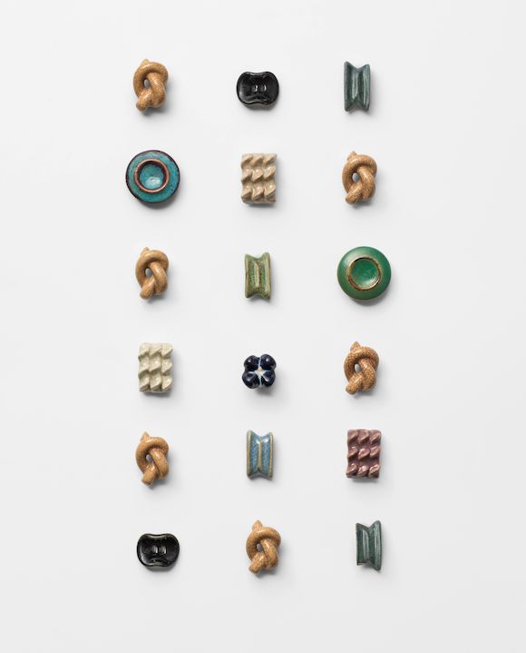 Bonhams : Lucie Rie Eighteen buttons, circa 1945-1950
