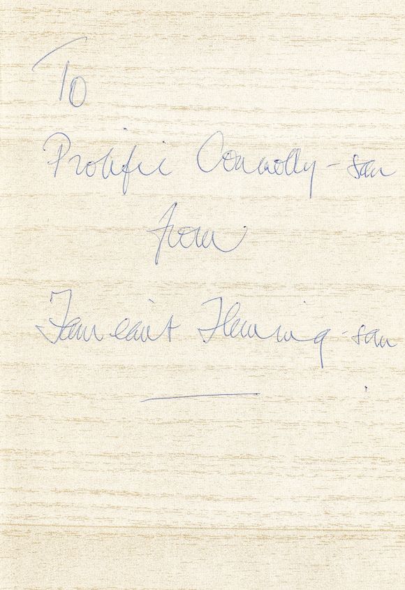 Bonhams : FLEMING (IAN) You Only Live Twice, FIRST EDITION, FIRST ...