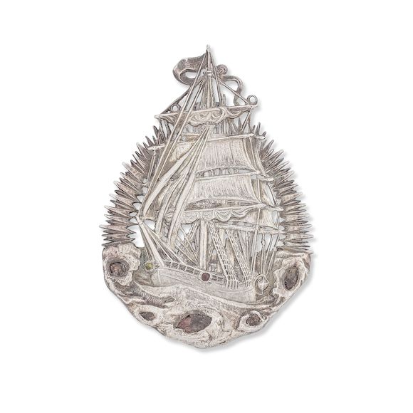 Bonhams : 'TERRA NOVA' EXPEDITION, 1910-1913 A silver pendant depicting ...