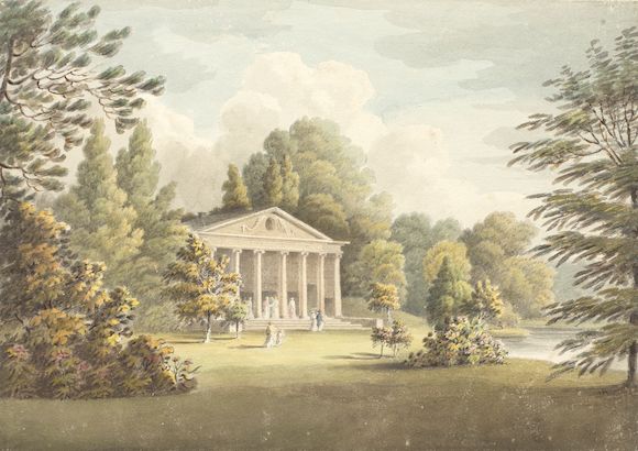 Bonhams : Hubert Cornish (Devon 1757-1832) The Orangery on Robert ...