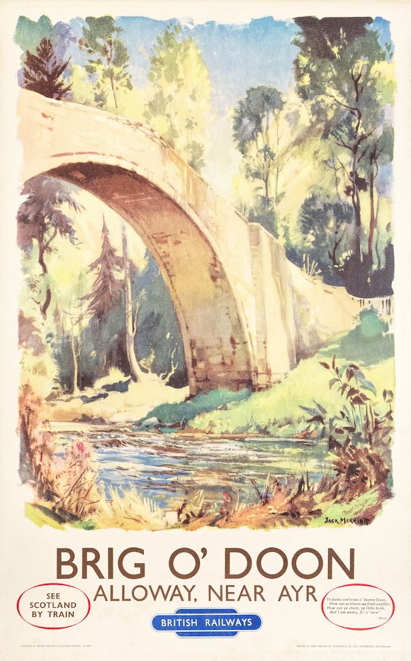 Bonhams : JACK MERRIOTT (1901-1968) BRIG O' DOON. British Railways
