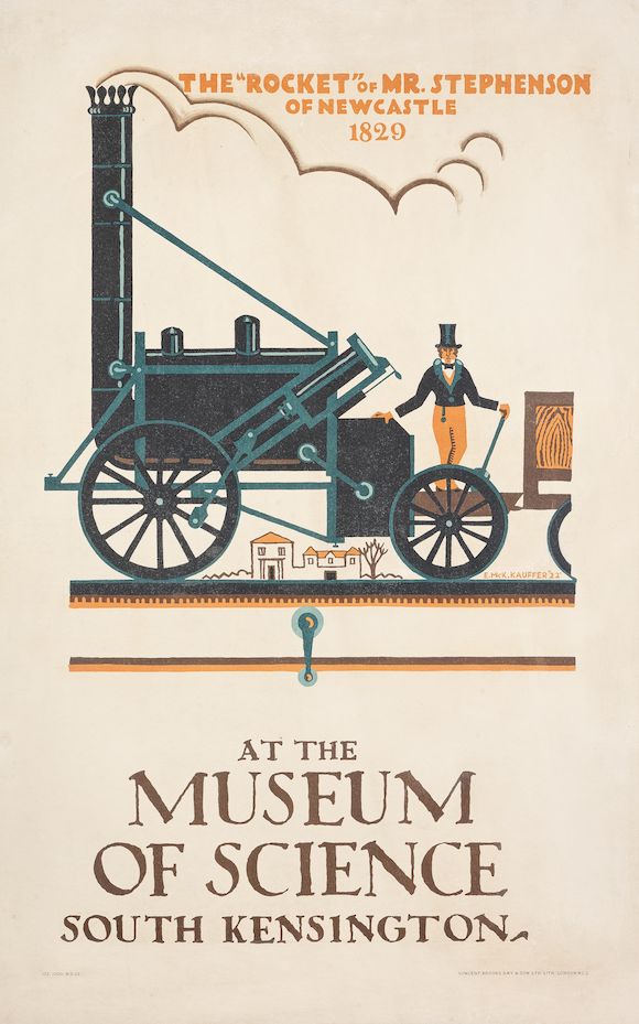 Bonhams : EDWARD MCKNIGHT KAUFFER (1890-1954) THE "ROCKET" by Mr ...