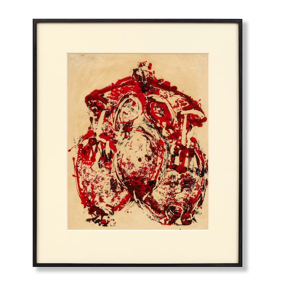 Bonhams : MAGDA CORDELL (1921-2008) Untitled (Woman) (Executed in 1954 ...