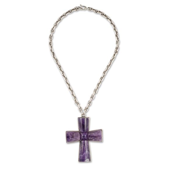 Bonhams Cornette de Saint Cyr : WILLIAM SPRATLING: COLLIER 'CROIX ...