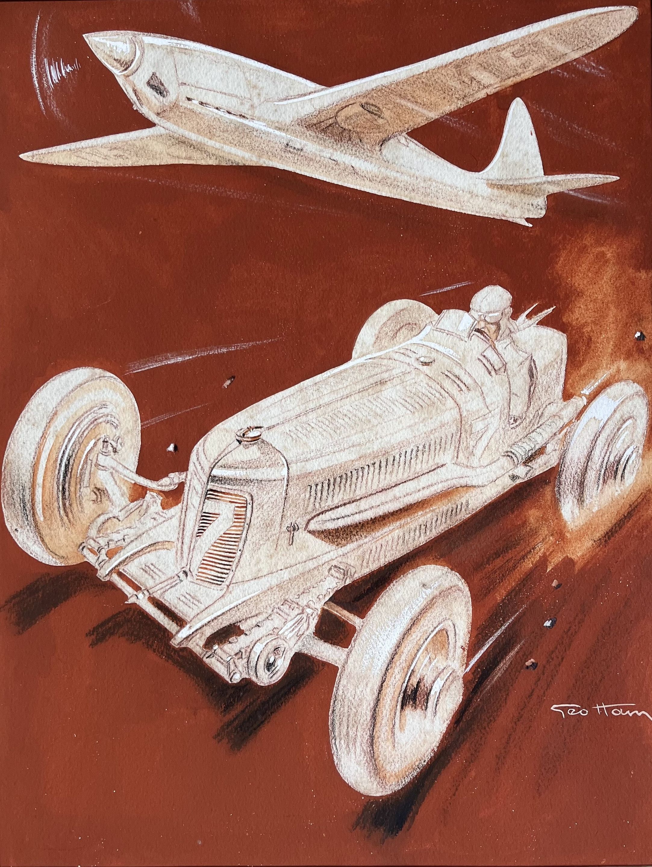 Bonhams Cars : Géo HAM (Georges Hamel, 1900–1972) Speed Duel : Car ...