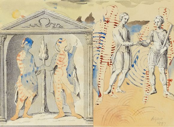 Bonhams : EILEEN AGAR (1899-1991) The Guardians of the Shrine (Executed ...