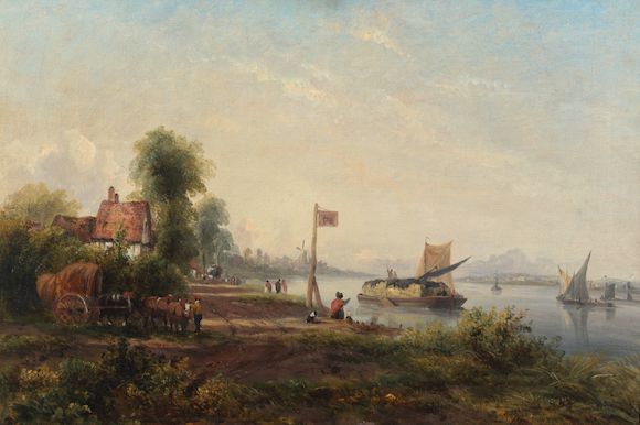 Bonhams : Circle of Frederick William 'Waters' Watts (British, 1800 ...