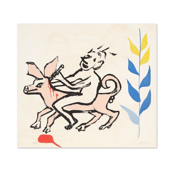 Bonhams Cornette de Saint Cyr : ALEXANDER CALDER (1898-1976) Personnage ...