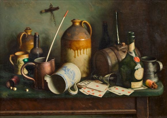 Bonhams : Edward George Handel Lucas (British, 1861-1936) Foes in the ...