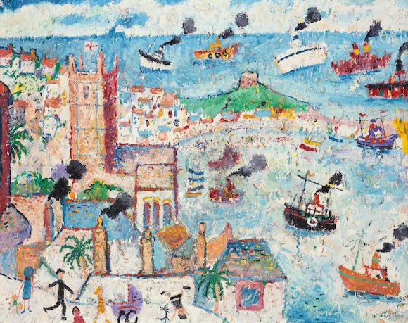 Bonhams : Simeon Stafford (British, born 1956) St Ives
