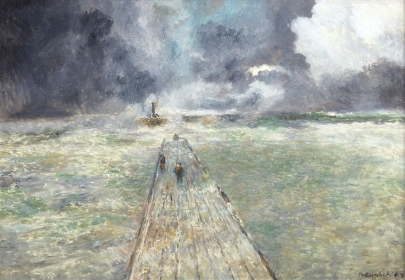 Bonhams : Richard Eurich R.A. (British, 1903-1992) High Seas, Torquay