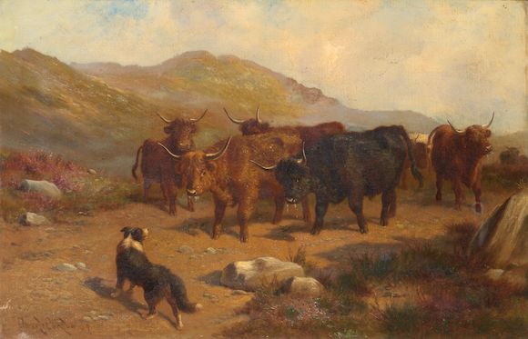 Bonhams : Claude Cardon (British, active 1892-1915) The stand-off