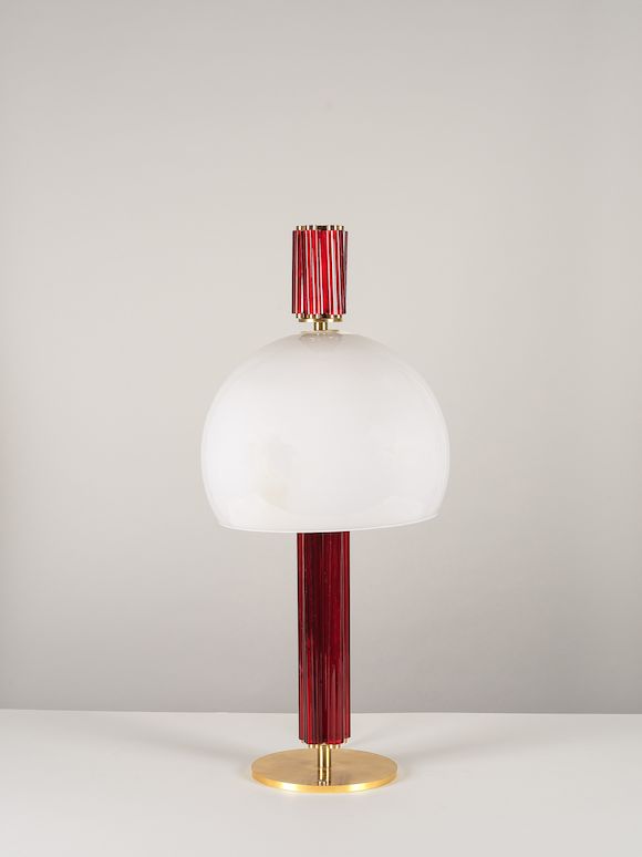 Bonhams Cornette de Saint Cyr : ROBERTO GIULIO RIDA (1943) Lampe de ...