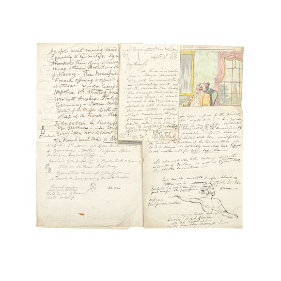 Bonhams : CRUIKSHANK (GEORGE)-[HONE (WILLIAM)] 48 pamphlets bound in 3 ...