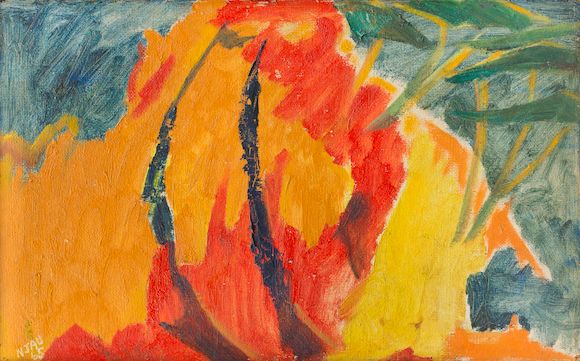 Bonhams : Elimo Njau (Tanzanian, born 1932) Untitled