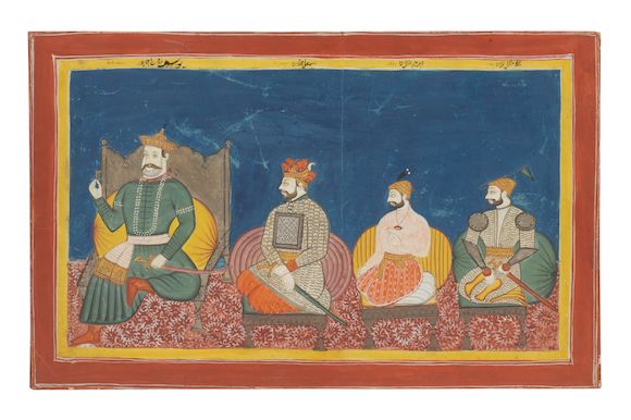 Bonhams : Four members of the 'Adil Shahi dynasty, rulers of Bijapur ...