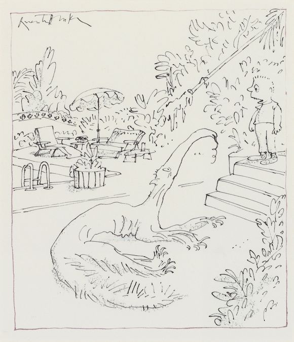 Bonhams : Sir Quentin Blake (British, born 1932) "Please Give Me Food ...