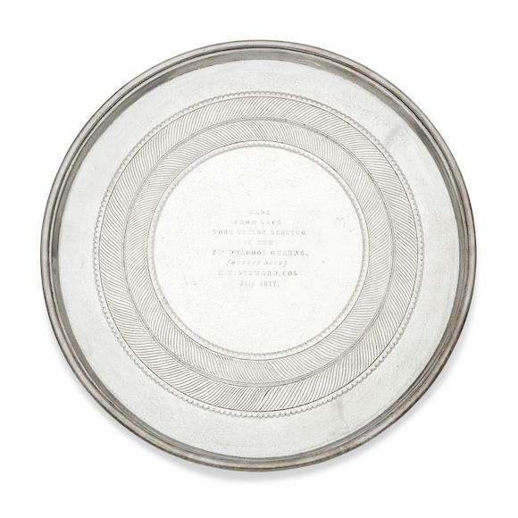Bonhams : Military Interest: A Victorian commemorative silver salver By ...