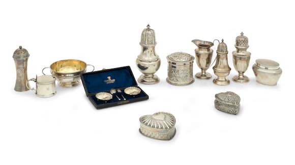 Bonhams : A collection of silver Various makers and dates (15)
