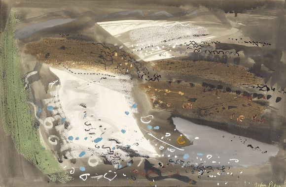 Bonhams : John Piper C.H. (British, 1903-1992) Abstract Landscape
