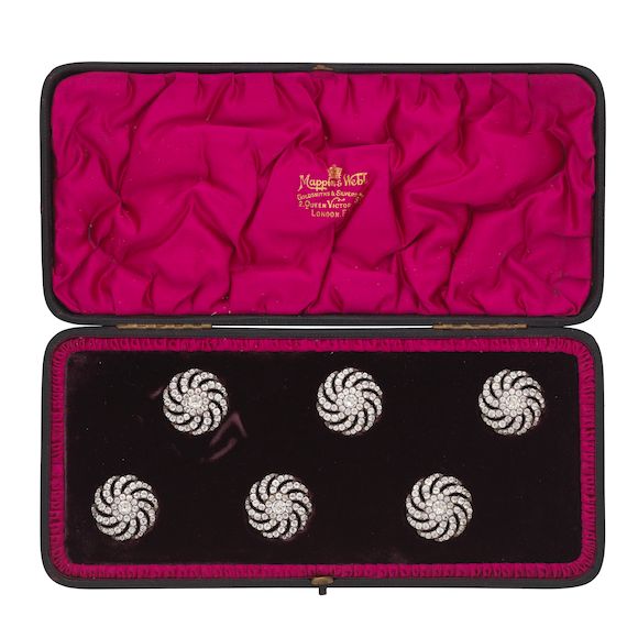 Bonhams : SIX PASTE BUTTONS,
