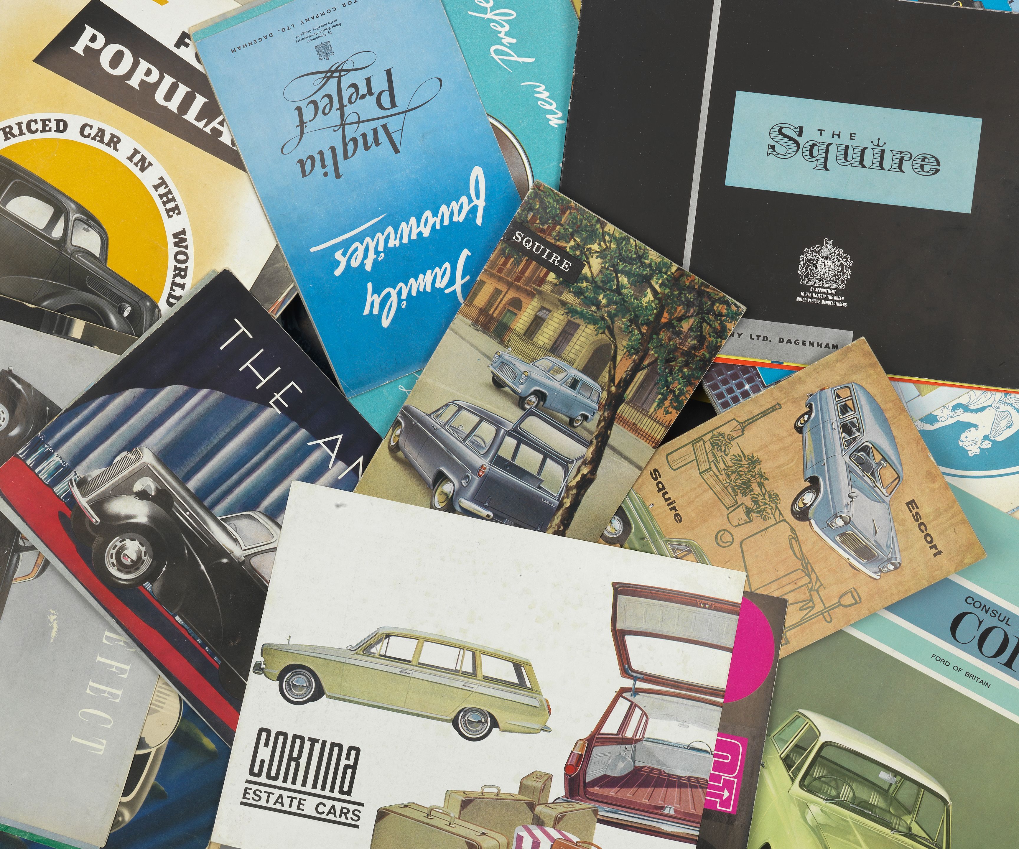 Bonhams Cars : FORD: A quantity of sales brochures for British market ...
