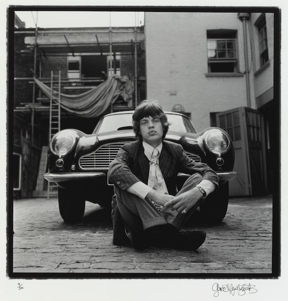 Bonhams : Gered Mankowitz (born 1946) 'Mick & Aston', Crawford Mews ...