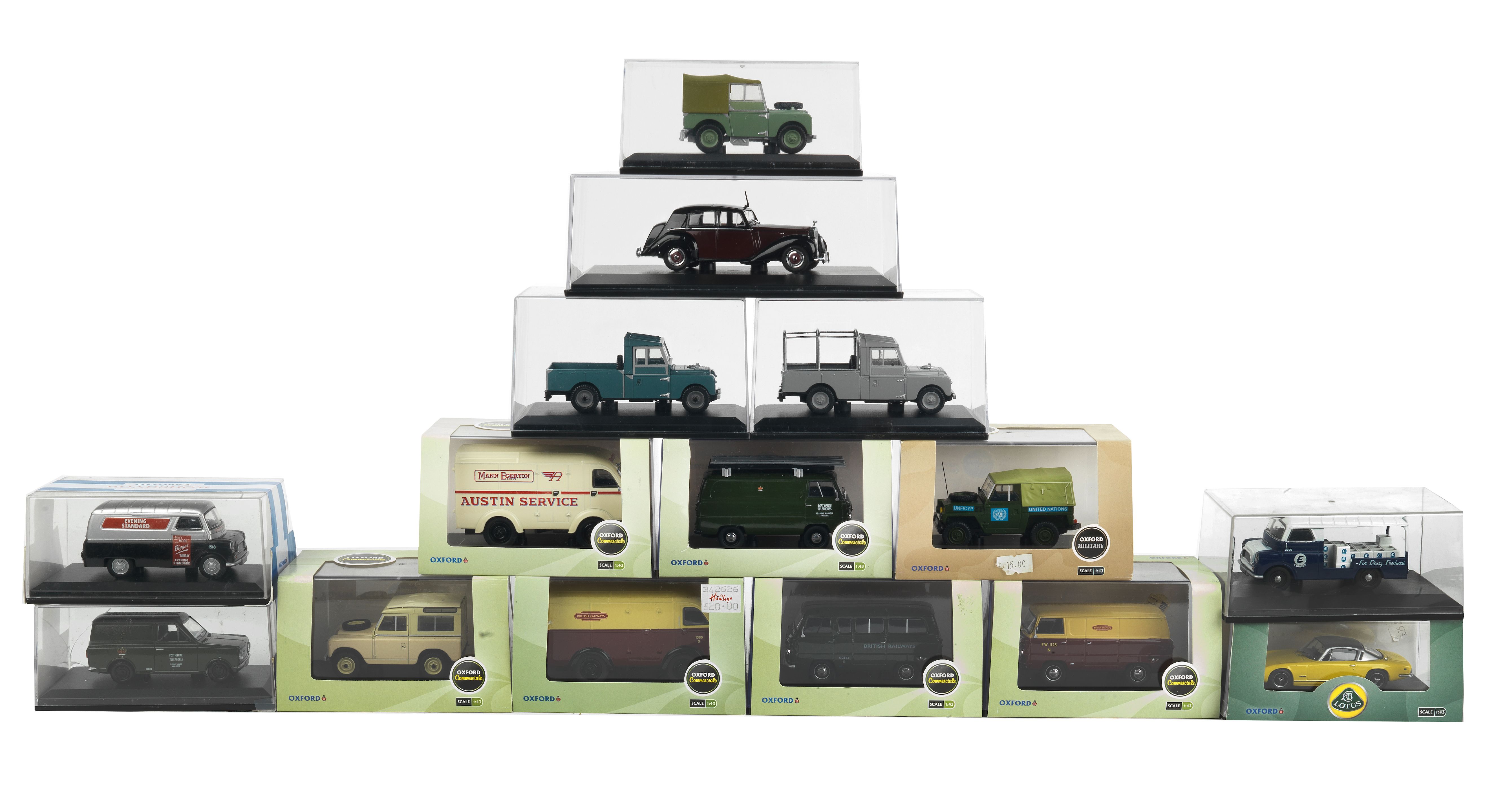 Bonhams Cars : A quantity of boxed 1:43 scale die-cast models of ...