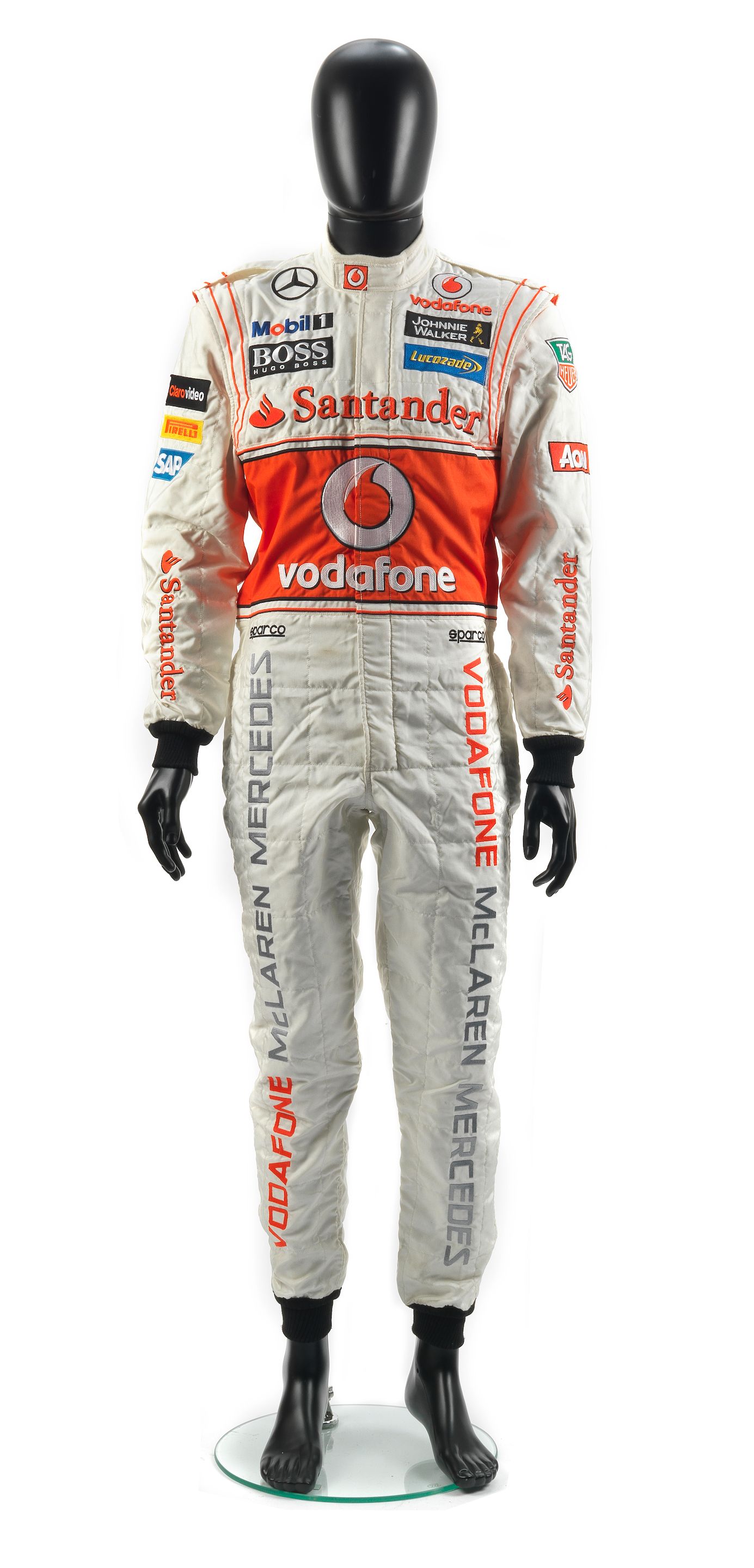 Bonhams Cars : A pair of Jenson Button Vodafone McLaren Mercedes F1 ...