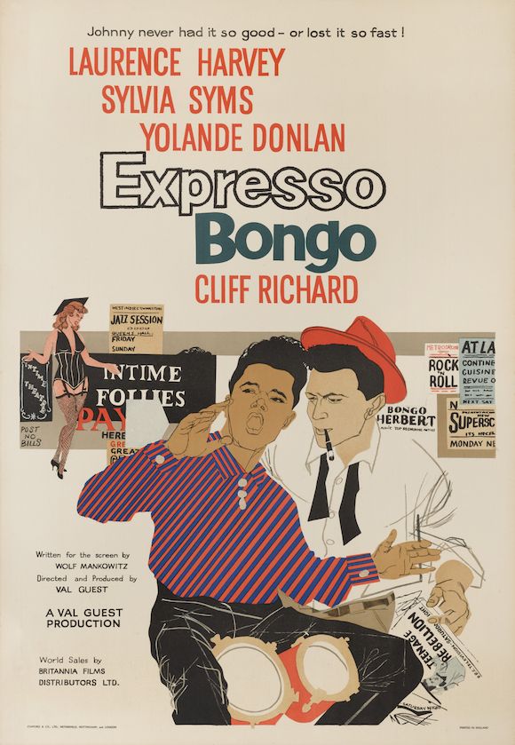 Bonhams : Expresso Bongo, British Lion Films, 1959,