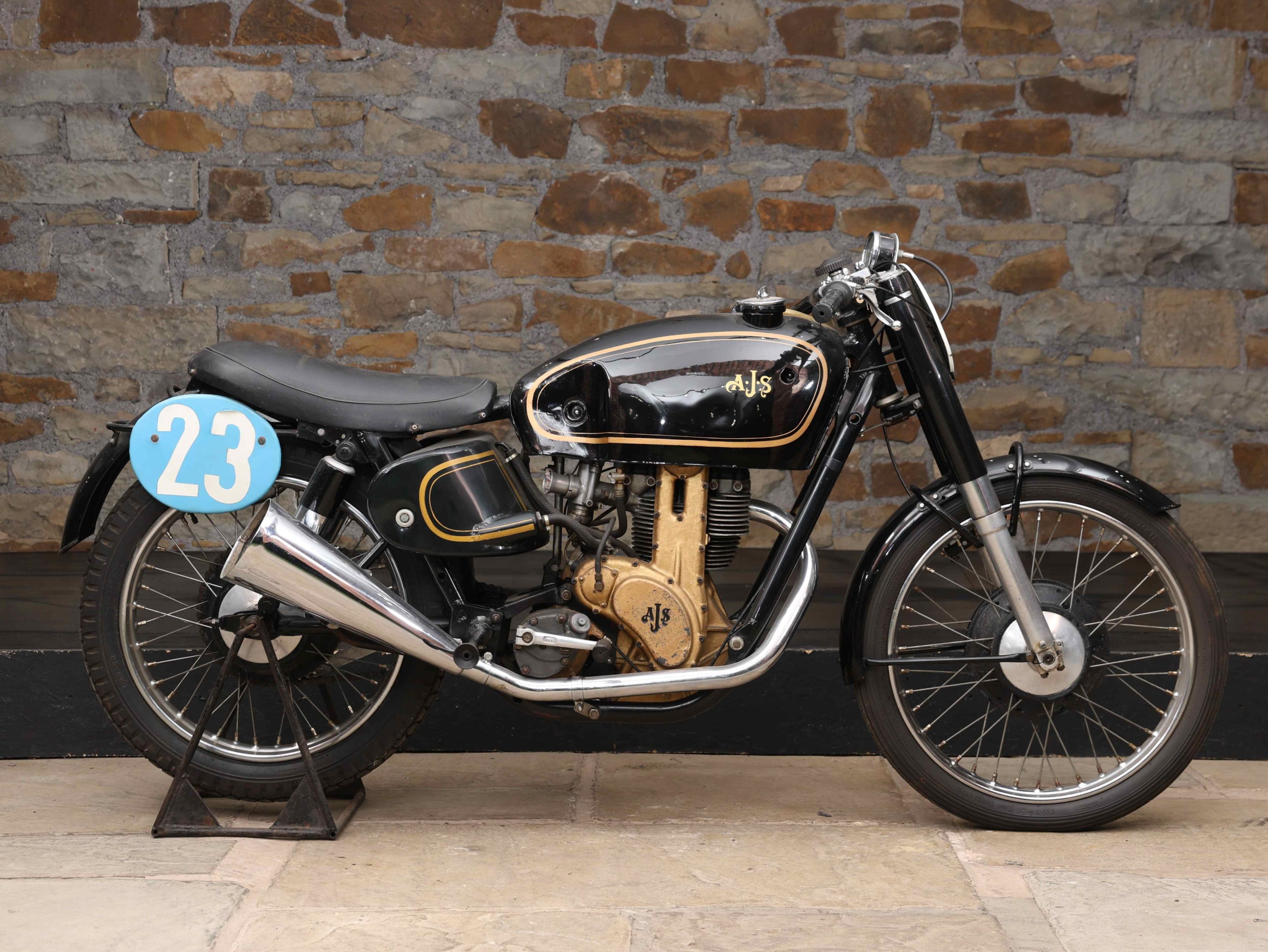 Bonhams Cars : The Dale Winfield Motorcycle Collection, 1948 AJS 350cc ...