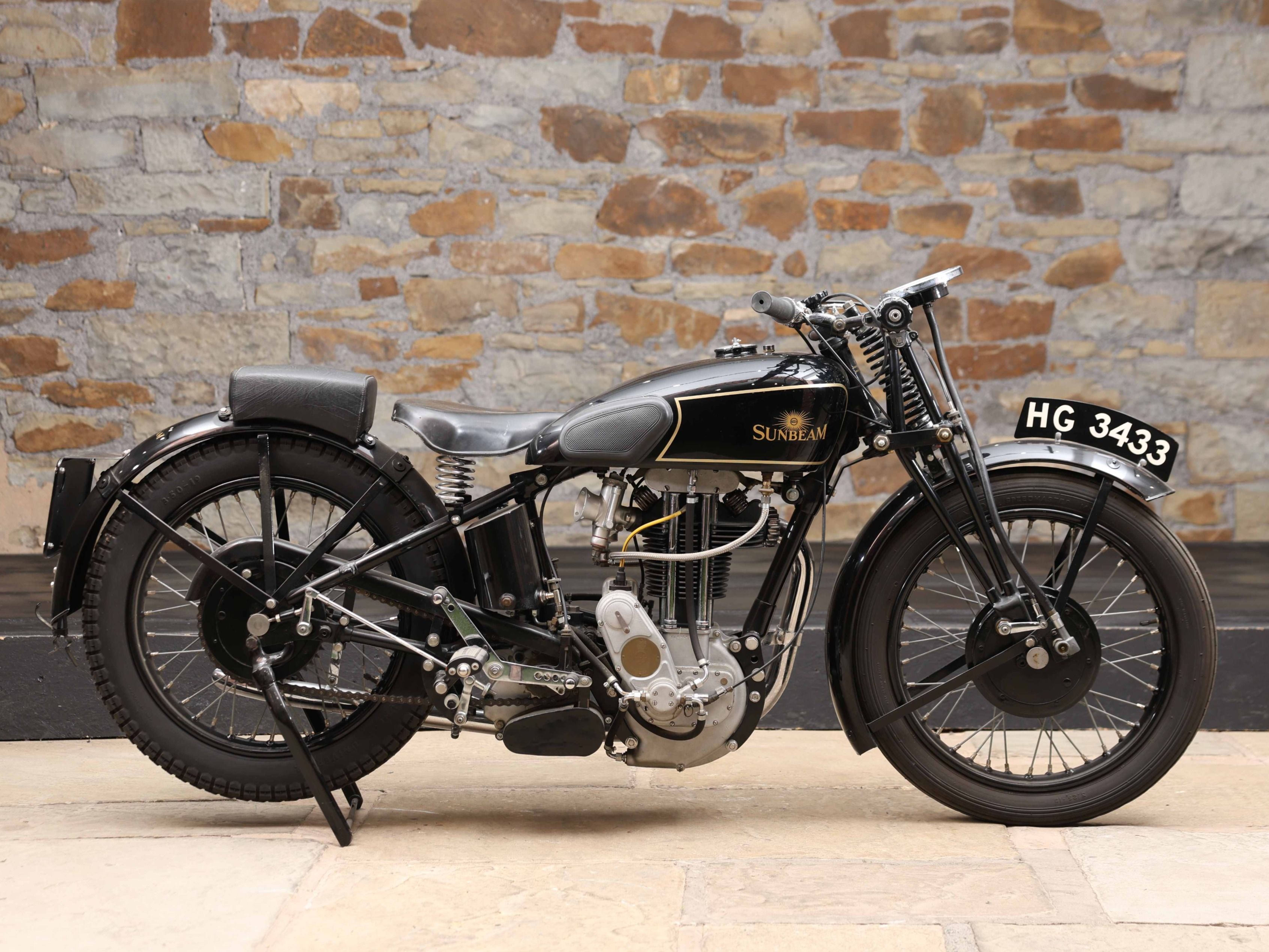 Bonhams Cars : The Dale Winfield Motorcycle Collection, 1935 Sunbeam ...
