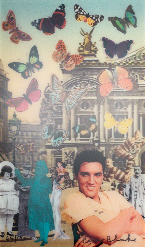 Bonhams : Sir Peter Blake R.A., R.W.A. (Hon) (born 1932) Elvis in Paris ...