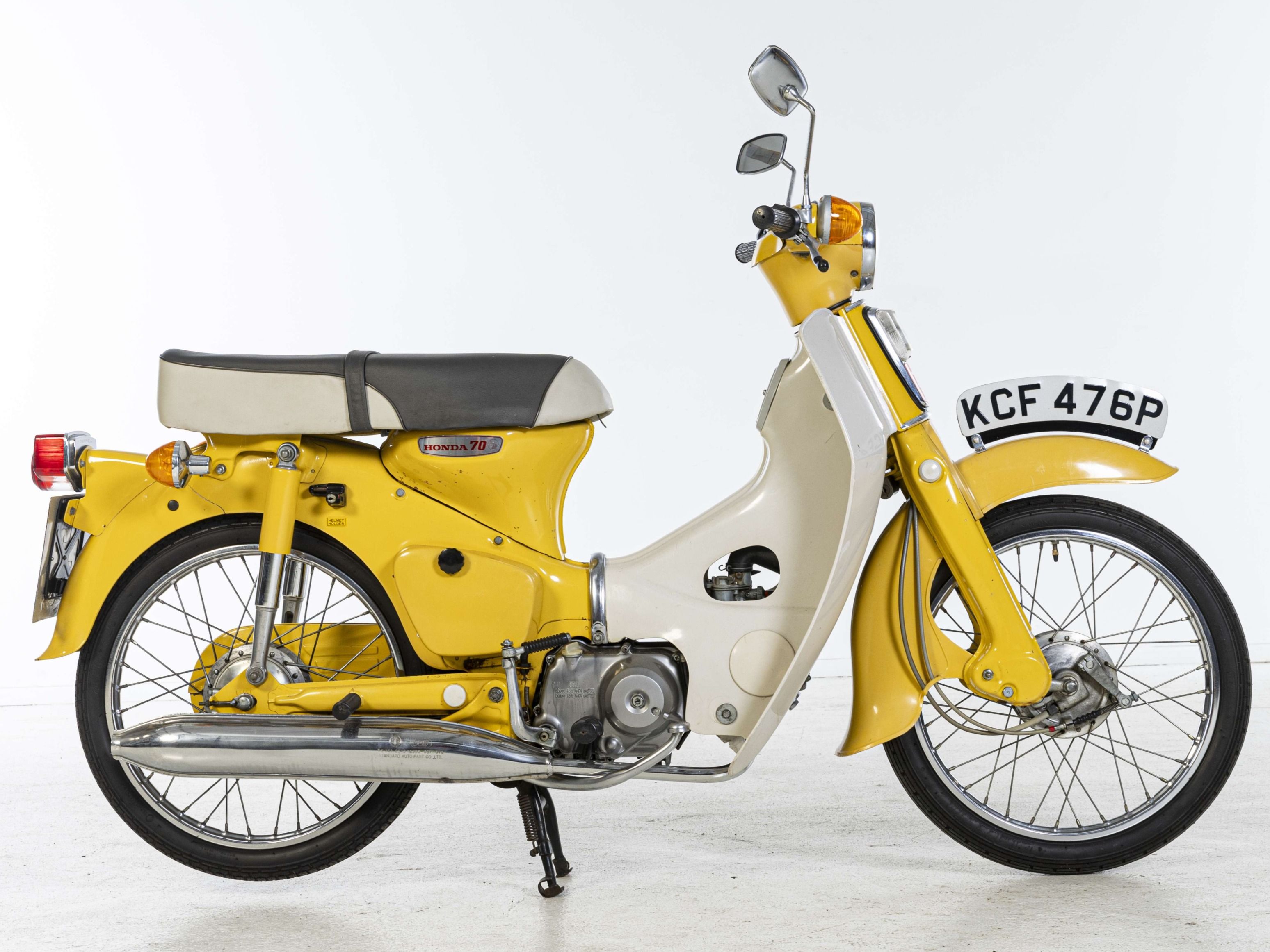 Bonhams Cars : 1975 Honda 72cc C70 Frame no. C70-D218155 Engine no. C70E-343722