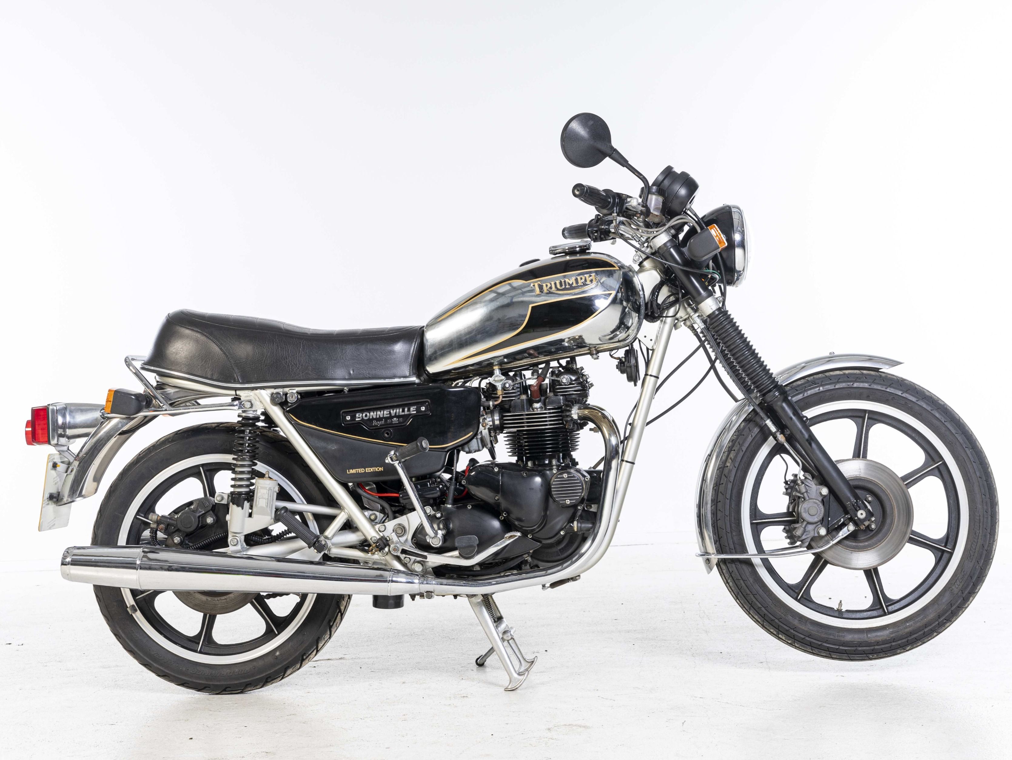 Bonhams Cars : 1981 Triumph 744cc T140 Bonneville Royal Limited Edition ...