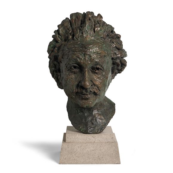 Bonhams : Sir Jacob Epstein (British, 1880-1959) Albert Einstein 53.3 ...