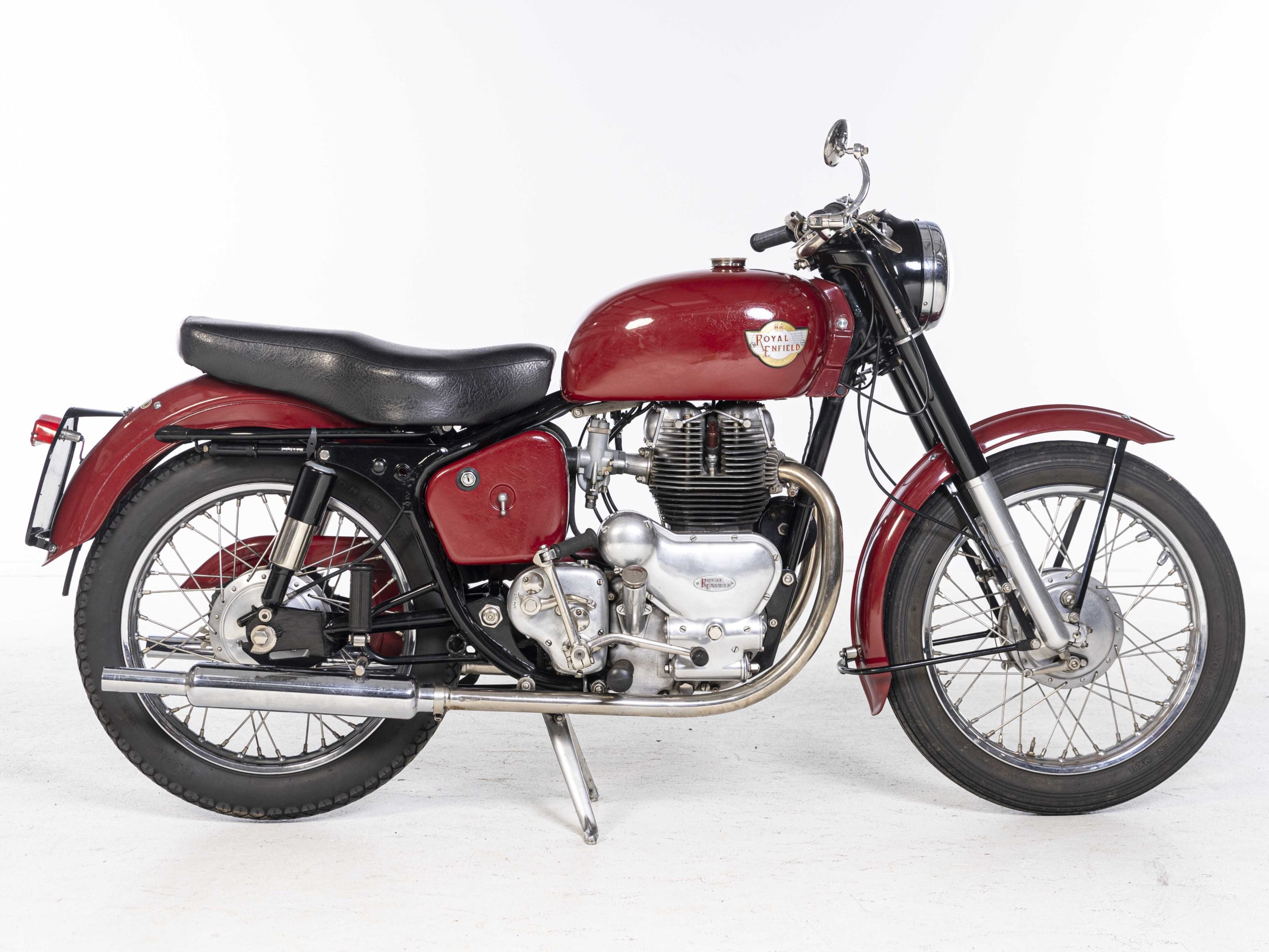 Bonhams Cars : 1957 Royal Enfield 693cc Super Meteor Frame no. 4954 ...