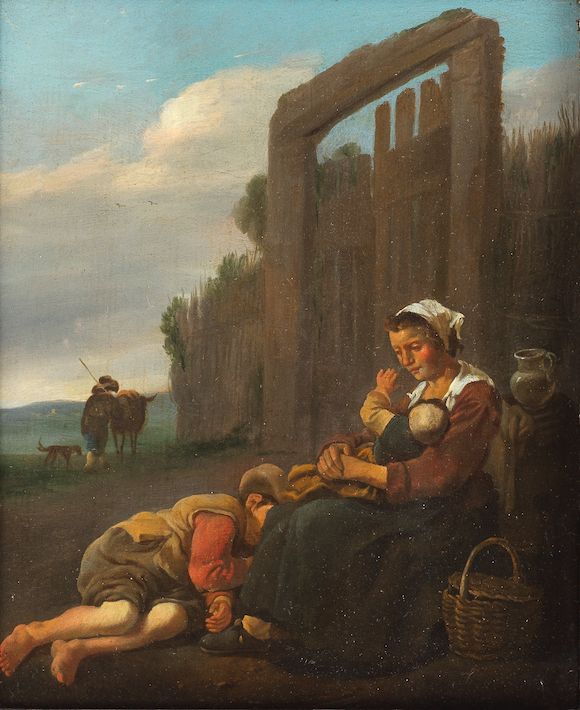 Bonhams : Johannes Lingelbach (Frankfurt 1622-1674 Amsterdam) Two ...