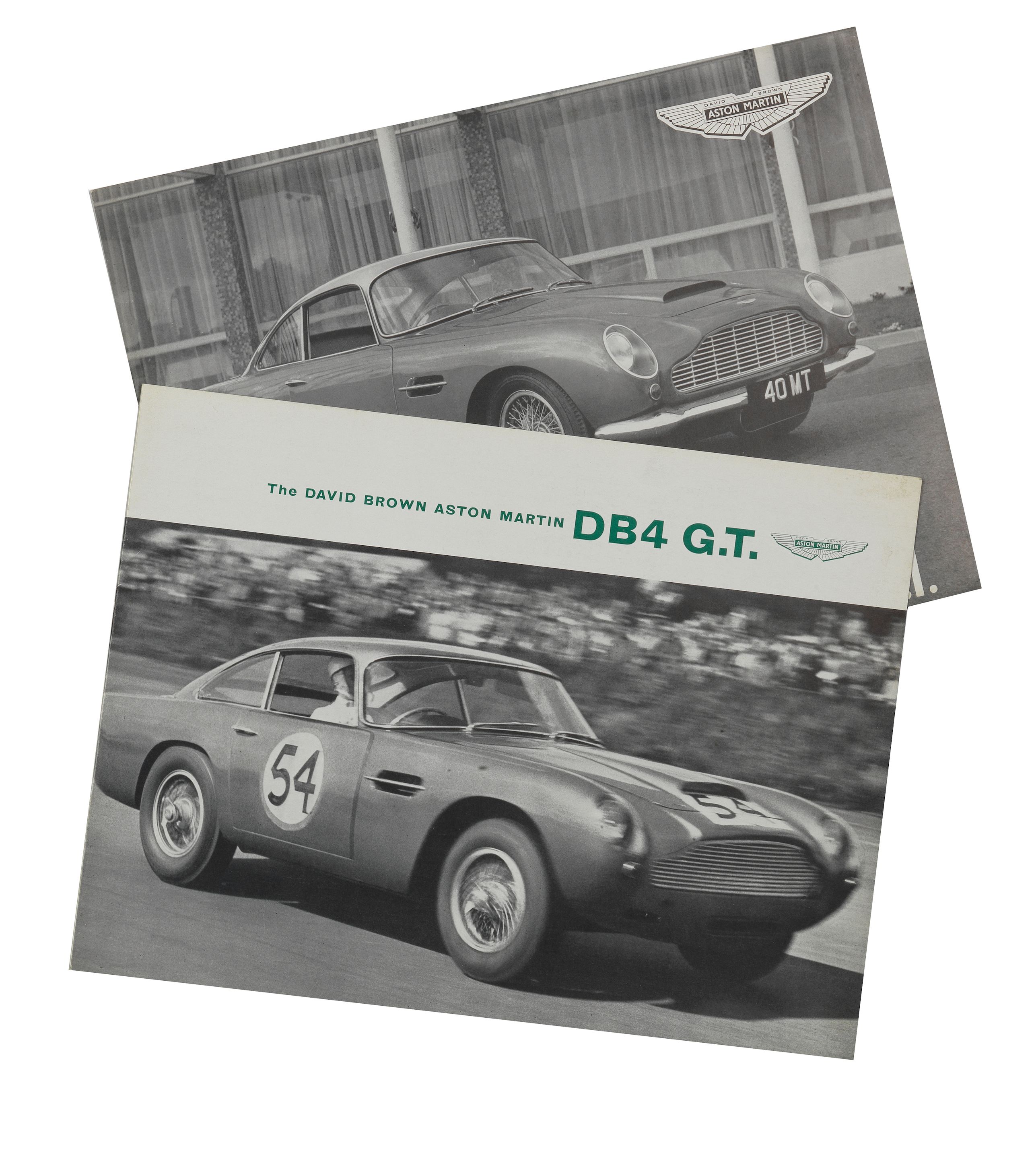 Bonhams Cars : ASTON MARTIN: Two DB4 GT sales publications, early 1960s ...