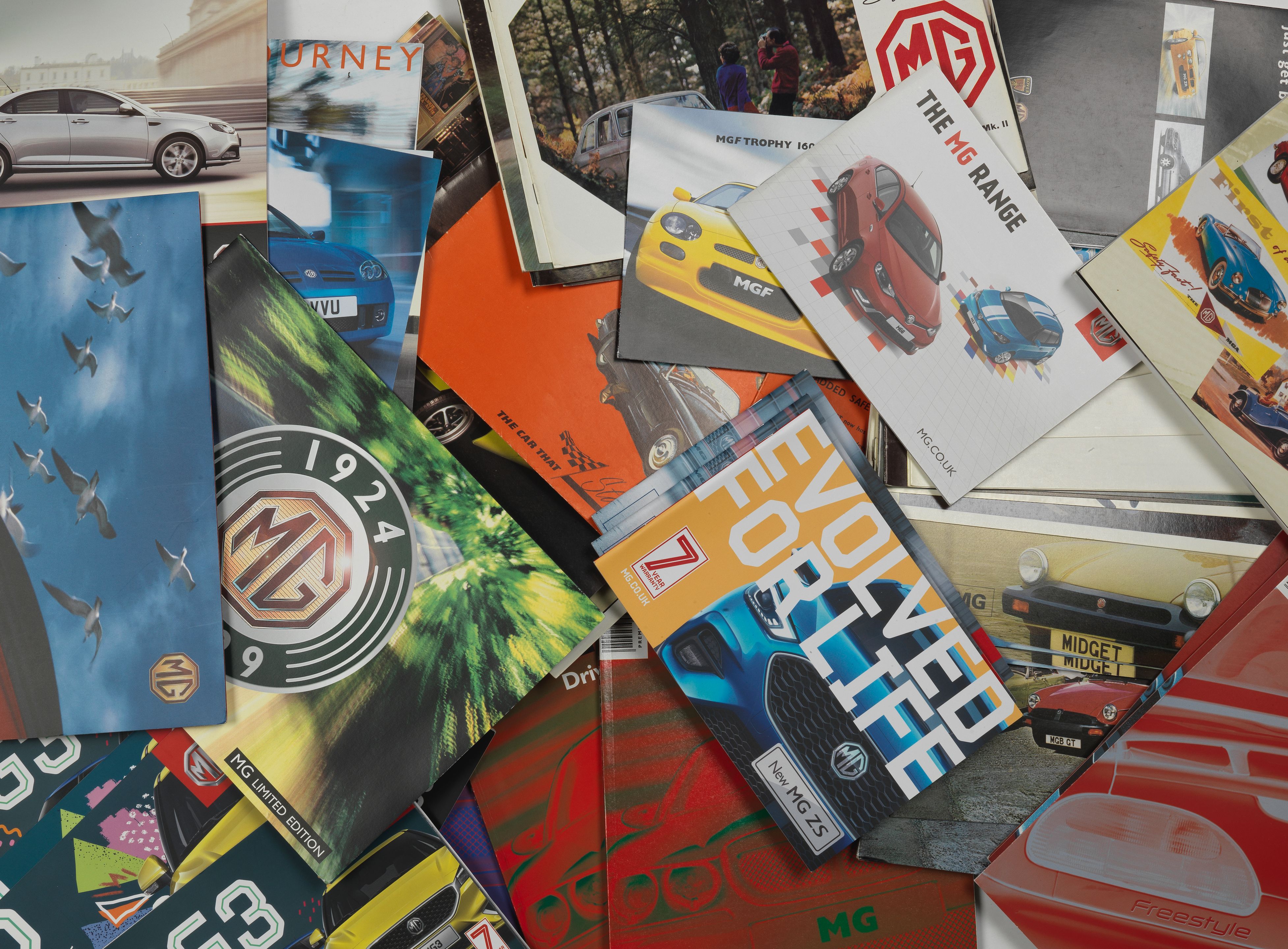 Bonhams Cars : MG: A quantity of sales brochures for MGB, MGC, Midget ...
