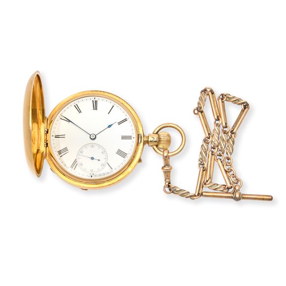 Bonhams : W.A. Watkins, 59 Carey Street, Chancery Lane, London. An 18K ...