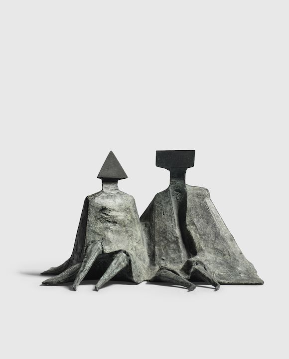 Bonhams : Lynn Chadwick R.A. (British, 1914-2003) Sitting Couple in ...