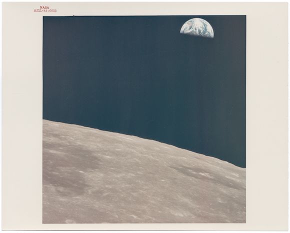 Bonhams Cornette de Saint Cyr : [Apollo 11] GLORIOUS EARTHRISE: the ...