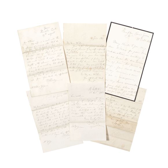 Bonhams : FARADAY (MICHAEL) Five autograph letters from Michael Faraday ...