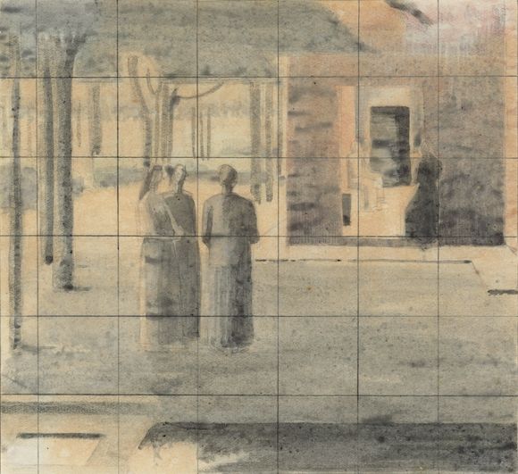 Bonhams : Winifred Knights (British, 1899-1947) The Marriage at Cana ...