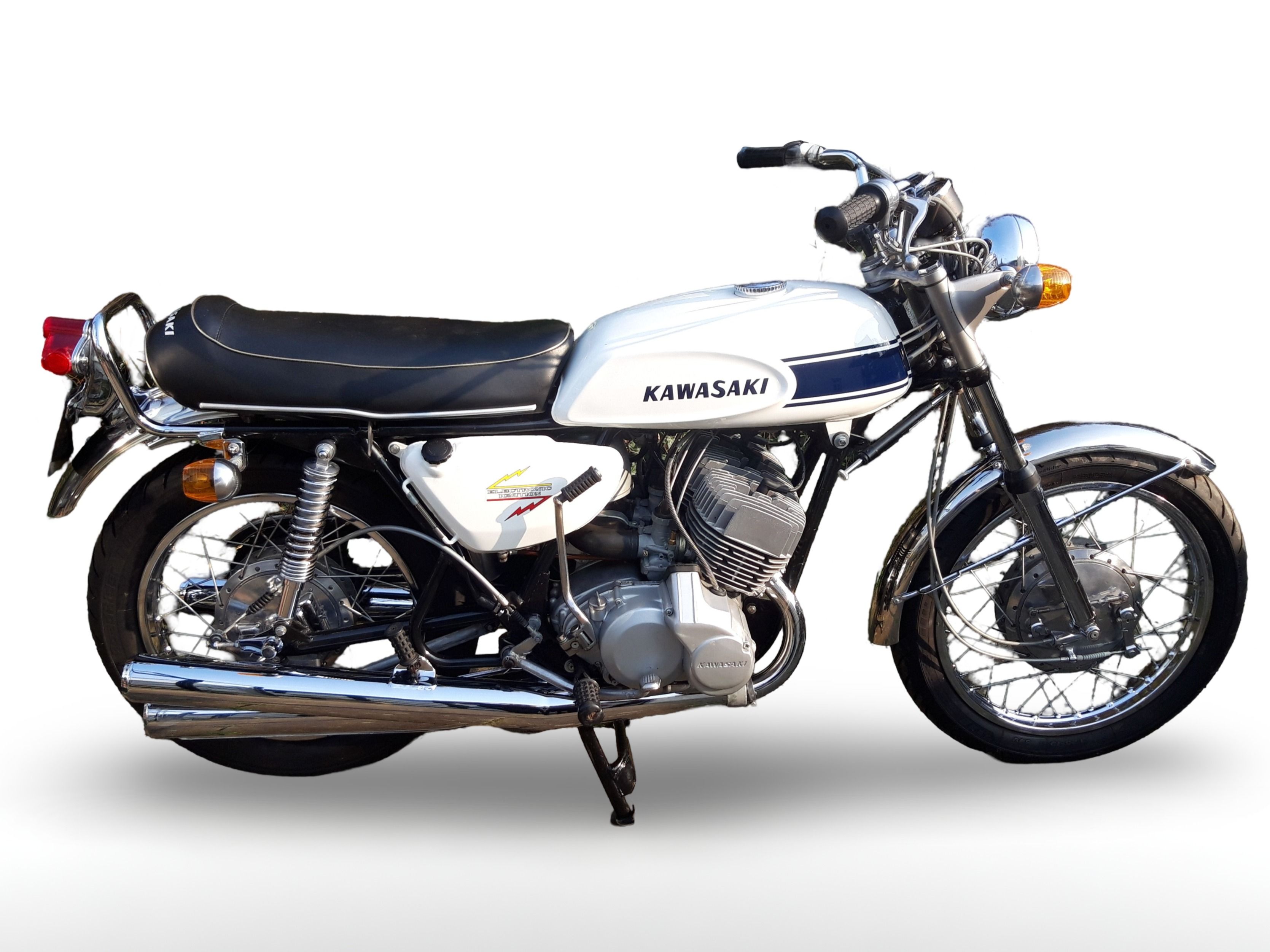 Bonhams Cars : 1969 Kawasaki 500cc Mach III (H1) Frame no. KAF - 08279 Engine no. KAE 08138